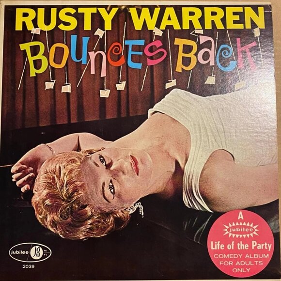 Media | Rusty Warren Bounces Back 33rpm Vg Aj1 | Poshmark